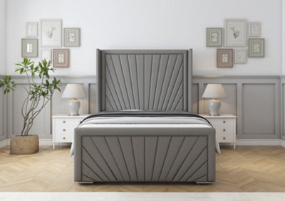 Comfort Beds Sunrise Pewter Dumfries Bed Frame