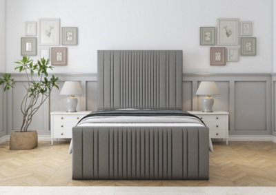 Comfort Beds The Foxy Pewter Dumfries Bed Frame