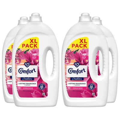 Comfort Fabric Conditioner Honeysuckle & Sandalwood 2.49 Litre 83 ...