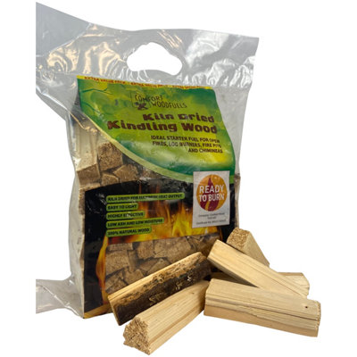 Comfort Wood Fuels Kiln Dried Kindling Wood Sticks 6L | DIY at B&Q