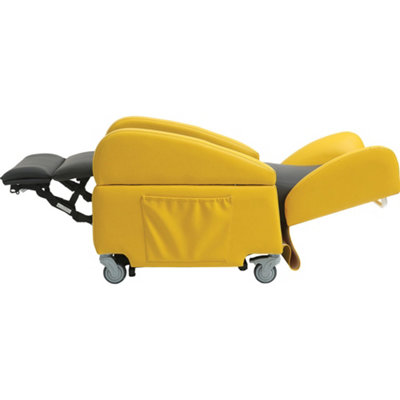 Comfortable Dual Motor Rise and Recline Lounge Chair with Wipe Clean PU ...
