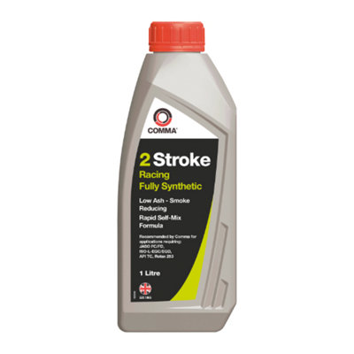 Comma 2 Stroke Fully Synthetic Motorcycle Oil 1 Litre | DIY at B&Q