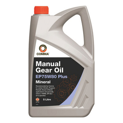 Comma 75W80 Plus Gear Oil 5 Litre
