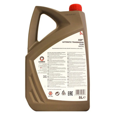 Comma AQF Automatic Transmission Fluid 5 Litre ATF
