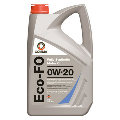 Comma Eco-FO 0W20 Fully Synthetic Engine Oil 5 Litre