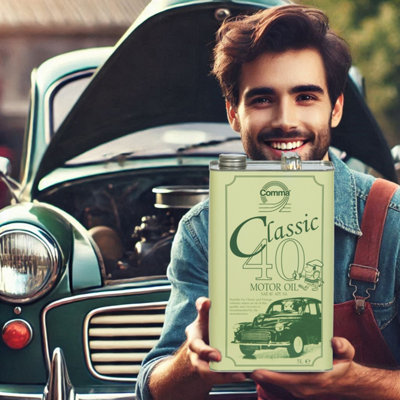 COMMA Engine Oil Classic 40 Motor Oil Vintage 4 Stroke Petrol Cars API ...