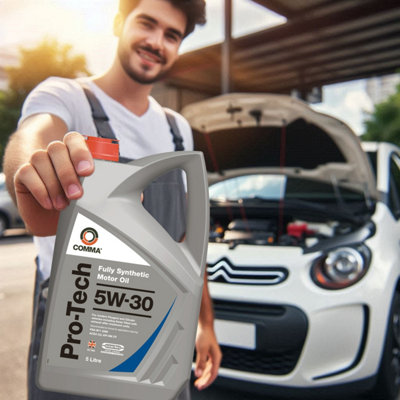COMMA ENGINE OIL PRO-TECH 5W-30 FULLY SYNTHETIC PETROL DIESEL ACEA C2 5 ...