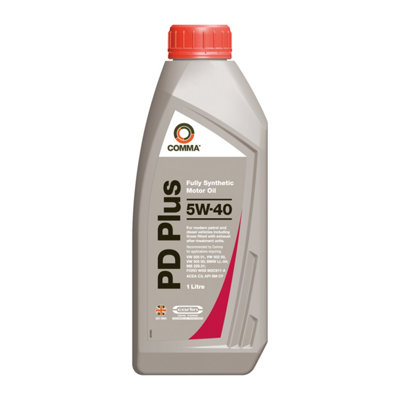 Comma PD Plus 5W40 Fully Synthetic Engine Oil 1 Litre