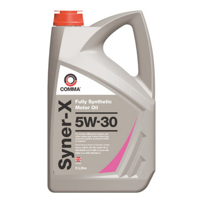 Comma Syner-X 5W30 Fully Synthetic Engine Oil 5 Litre
