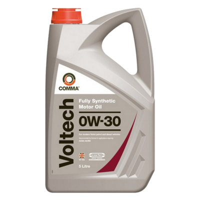 Comma Voltech 0W30 Fully Synthetic Engine Oil 5 Litre