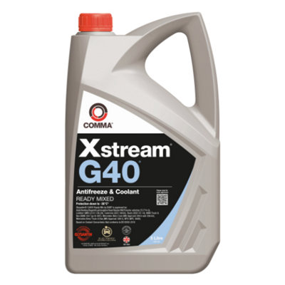 Comma Xstream G40 Antifreeze Ready to Use 5L | DIY at B&Q