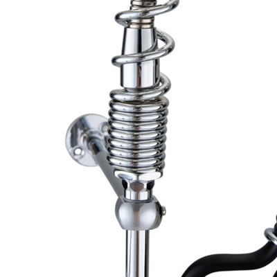 Commercial Kitchen Tap with Pull-Out Sprayer and Single Lever