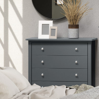Como Midnight Blue 4 drawer chest | DIY at B&Q