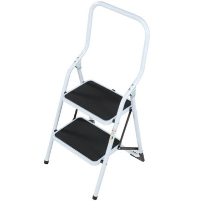 Compact 0.5m Folding Step Ladder with Safety Features and Anti-Slip Treads