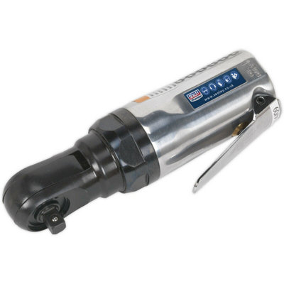 Compact Air Powered Ratchet Wrench - 1/4" Drive with Enhanced Strength
