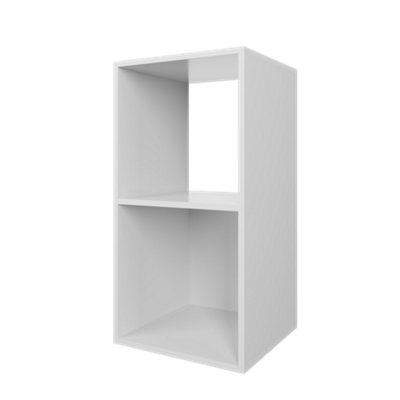 Compact Cube 2 Compartment Storage Unit