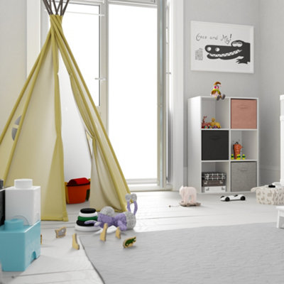 Compact Cube 6 Compartment Storage Unit