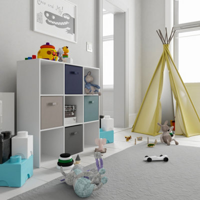 Compact Cube 9 Compartment Storage Unit