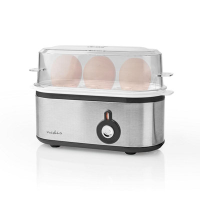 Compact Electric Egg Cooker Boiler, for up to 3 Eggs