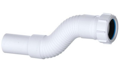 Compact Flexible Waste Connector 1.1/4 Inch Outlet - 32mm Compression x ...