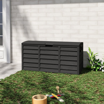 Compact Parcel Box Garden Storage Box Outdoor Waterproof Lockable for ...