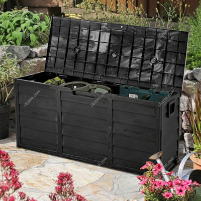 Compact Parcel Box Garden Storage Box Outdoor Waterproof Lockable for ...