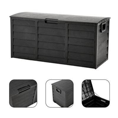 Compact Parcel Box Garden Storage Box Outdoor Waterproof Lockable for ...