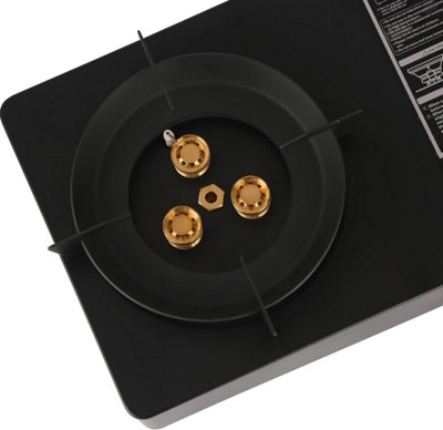 Compact Portable Gas Stove Burner - 12000 BTU Camping Stove with Carry ...
