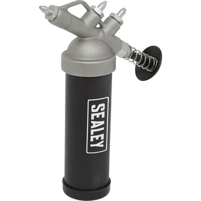 Compact Push Type Mini Grease Gun with Three Nozzle Sizes and 3oz ...