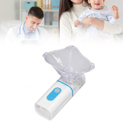 Compact Ultrasonic Nebulizer for Adults and Kids-Quiet,Portable Inhaler ...