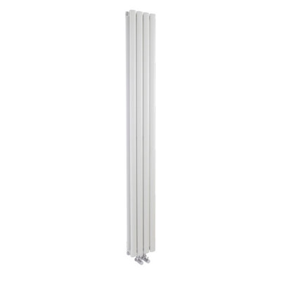 Buy Compact Vertical Double Panel Radiator - 1800mm x 236mm - 2461 BTU ...