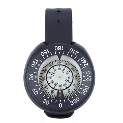Compact Waterproof Plastic Compass Tool for Outdoor Adventures