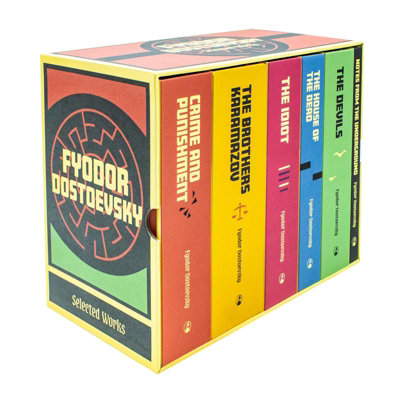 Complete Collection of Fyodor Dostoevsky 6 Hardback Books Box Set ...