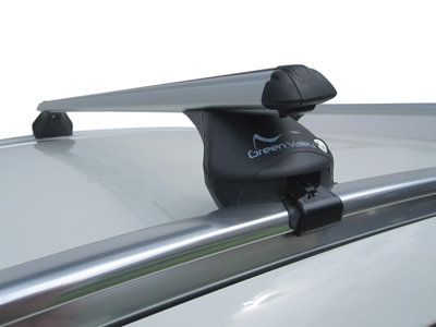 Complete Roof Rack Bars System Aluminium Aerodynamic, fits Ford Focus ...