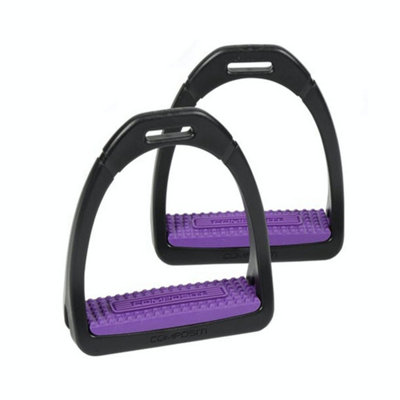 Buy Compositi Childrens/Kids Premium Profile Horse Stirrups Purple (One ...