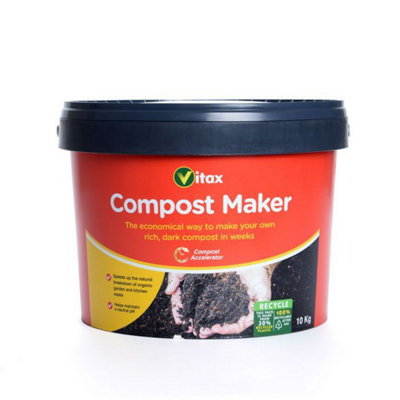 Compost Maker 10Kg - Organic Accelerator for Garden Waste, Speeds Up ...