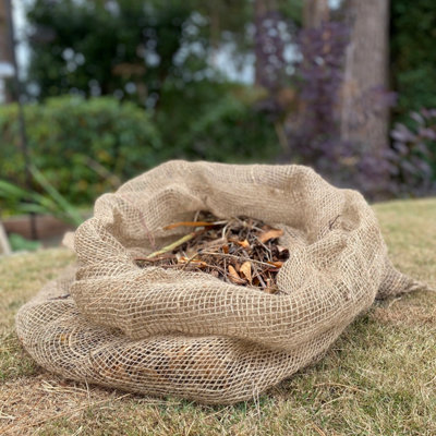 COMPOSTABLE BIODEGRADABLE LEAF SACKS BAGS (PACK OF 10)