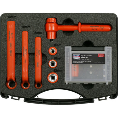 Comprehensive 19pc Insulated Tool Kit for Hybrid and Electric Vehicles