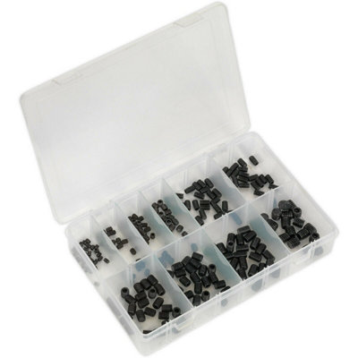 Comprehensive 250 Piece Grub Screw Assortment Set M4 to M10 in ...