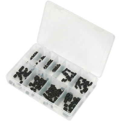 Comprehensive 250 Piece Grub Screw Assortment Set M4 to M10 in ...