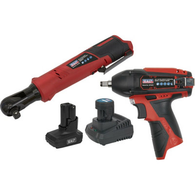 Comprehensive 6 Piece 12V Cordless Power Tool Set with Batteries and ...