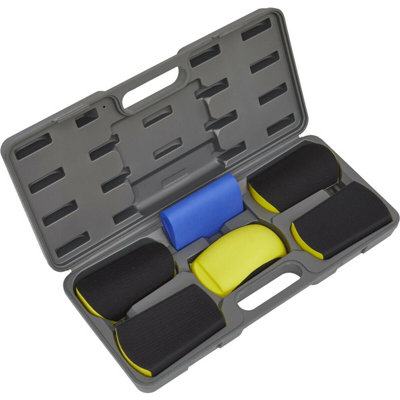 Comprehensive 6 Piece Hook and Loop Sanding Block Kit for DIY and ...