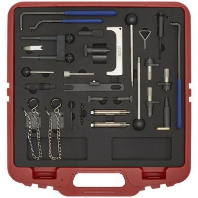 Comprehensive Diesel and Petrol Engine Timing Tool Kit for VW and Audi ...