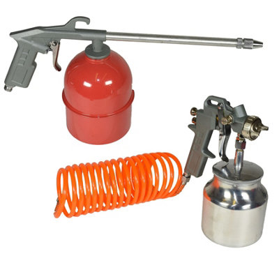 Compressor Air Accessory Tool Kit Spraying Tyre Inflating Hose Blow Gun ...