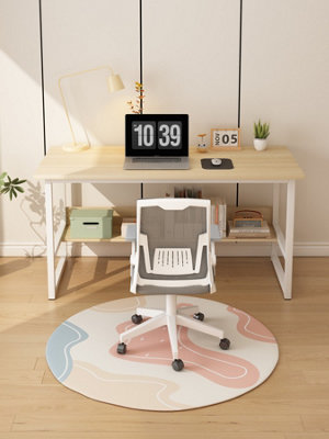 Computer Office Desk for Student and work- Desk with Shelf - Modern ...