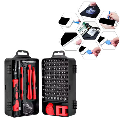 Computer PC Phone Repair Tool Kit 122 in 1 Magnetic Precision ...