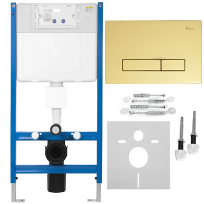 CONCEALED CISTERN FRAME REA K011A-Q GOLD