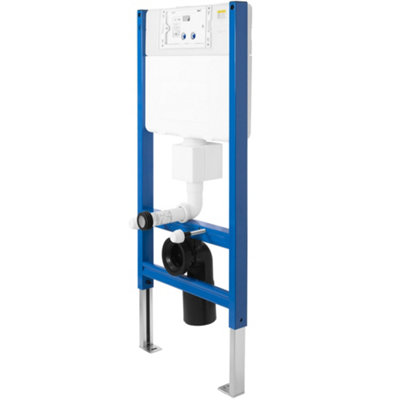 CONCEALED CISTERN FRAME REA K011A-Q STEEL, BRASS