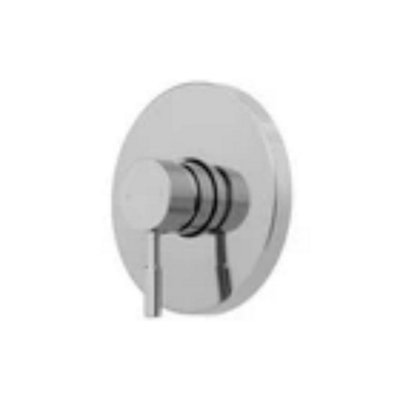 Concealed Stick Shower Wall Mounted Fixed Head Chrome Round Pivot Drencher