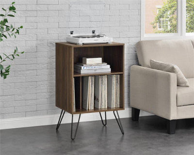 Concord Turntable Stand Walnut Look